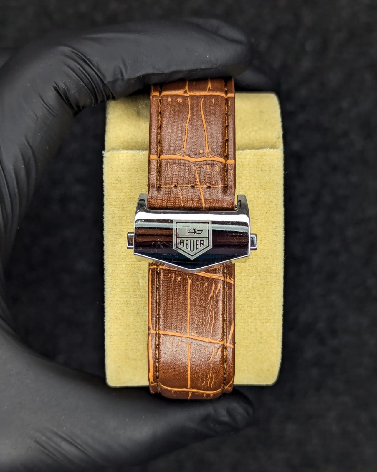Tag Heuer Calibre5 Leather Strap Watch – JACK WATCHES